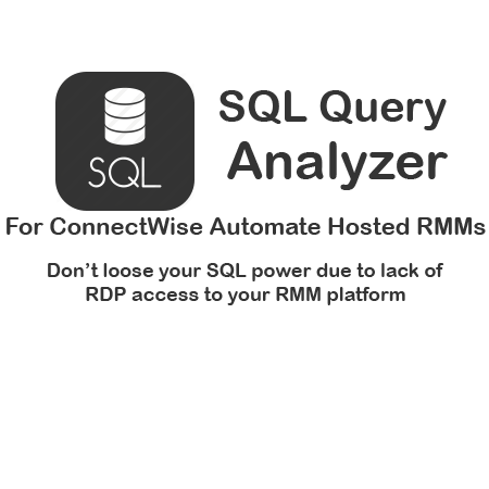 Optimize ConnectWise Automate with SQL Query Analyzer Plugin