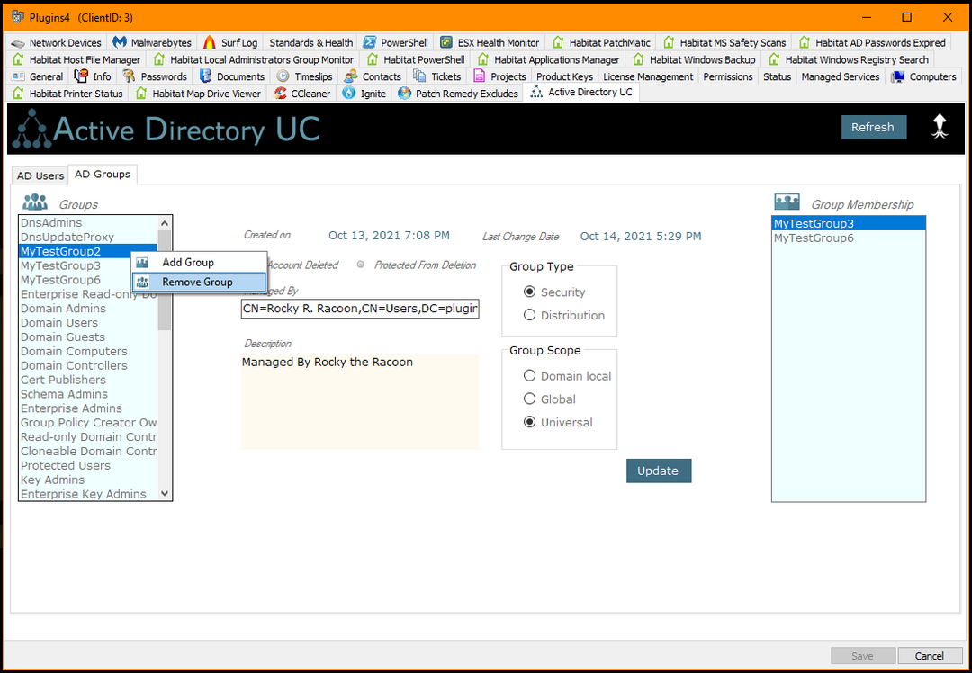 Active Directory Automate Plugin - Simplify IT Management